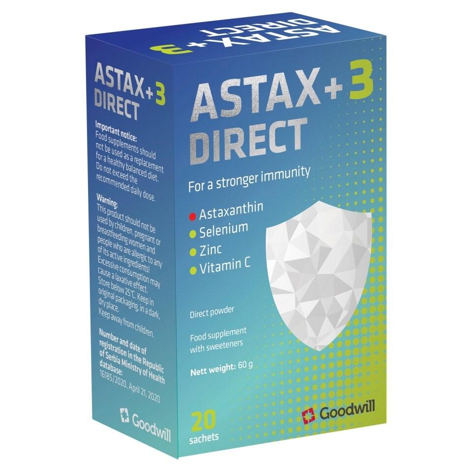 ASTAX + 3 DIRECT PLV A20 Pharmanova | Apoteka kojoj vjerujem
