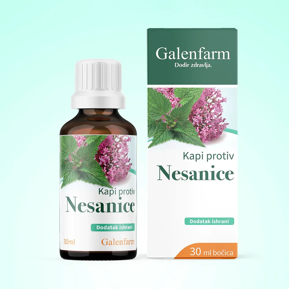 KAPI PROTIV NESANICE 30ML GALENFARM Pharmanova | Apoteka kojoj vjerujem