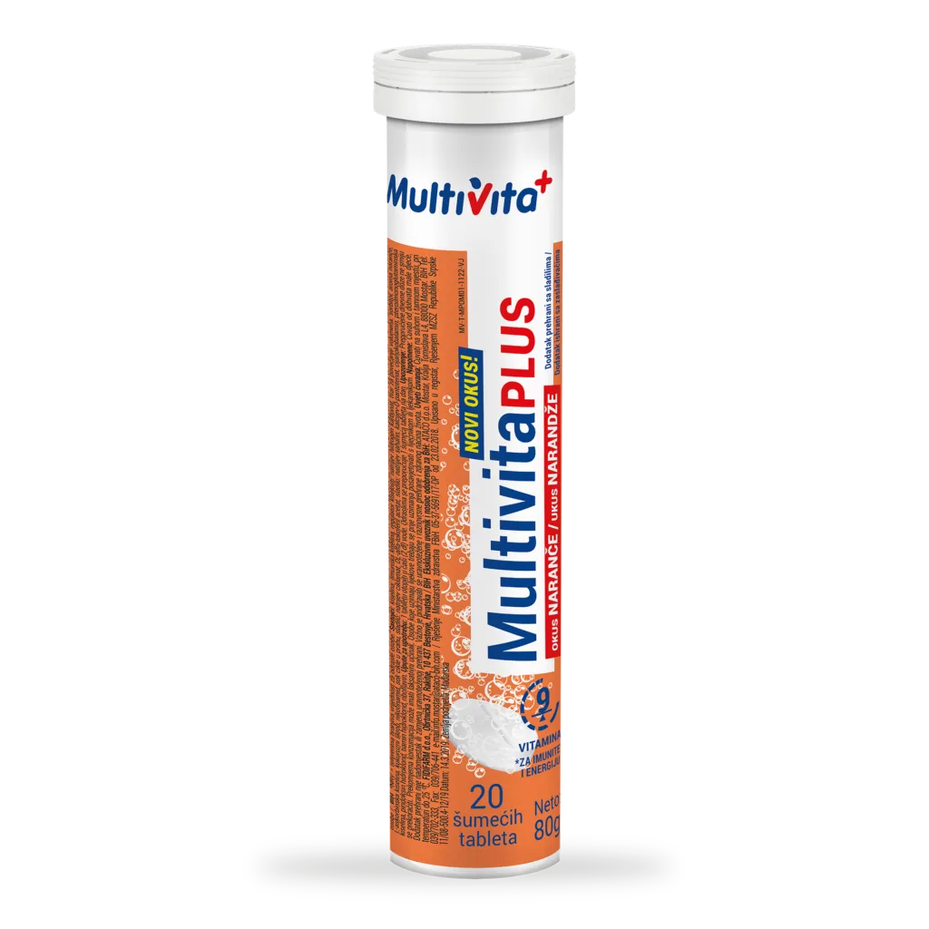 MULTIVITA PLUS NARANČA EFF A 20 Pharmanova | Apoteka kojoj vjerujem