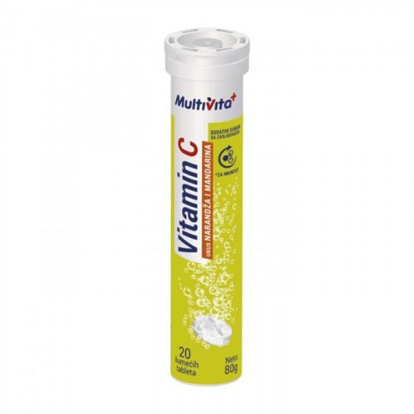 MULTIVITA VITAMIN C 250MG EFF A20 Pharmanova | Apoteka kojoj vjerujem